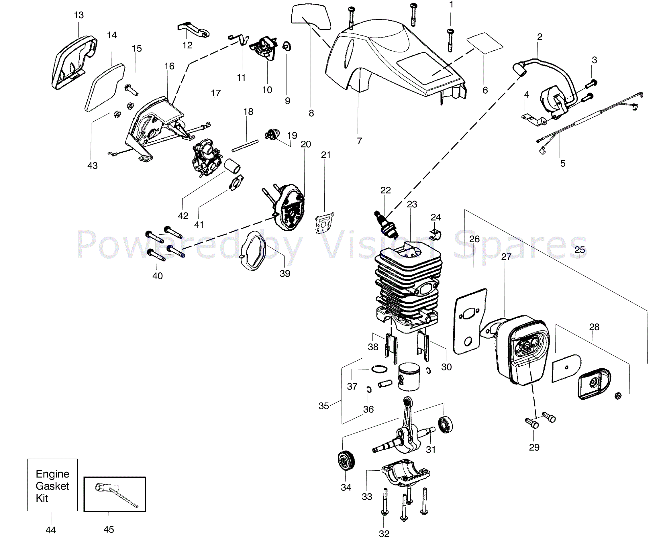 Mcculloch Chainsaw Parts Diagram Mcculloch Chainsaw Parts Diagram