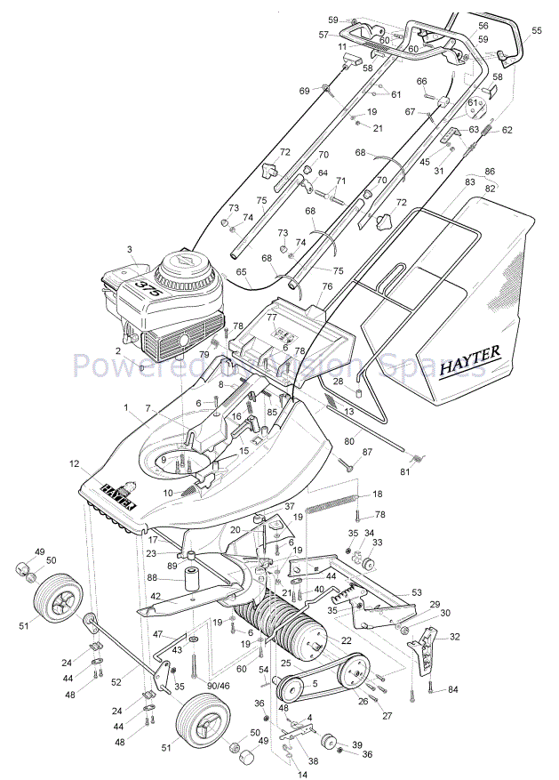 Hayter Hawk Spare Parts | Reviewmotors.co