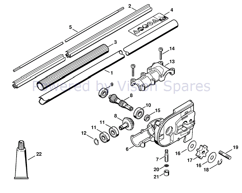 Pole Pruner Parts Diagram Stihl Ht 101 Pole Pruner (ht101) P