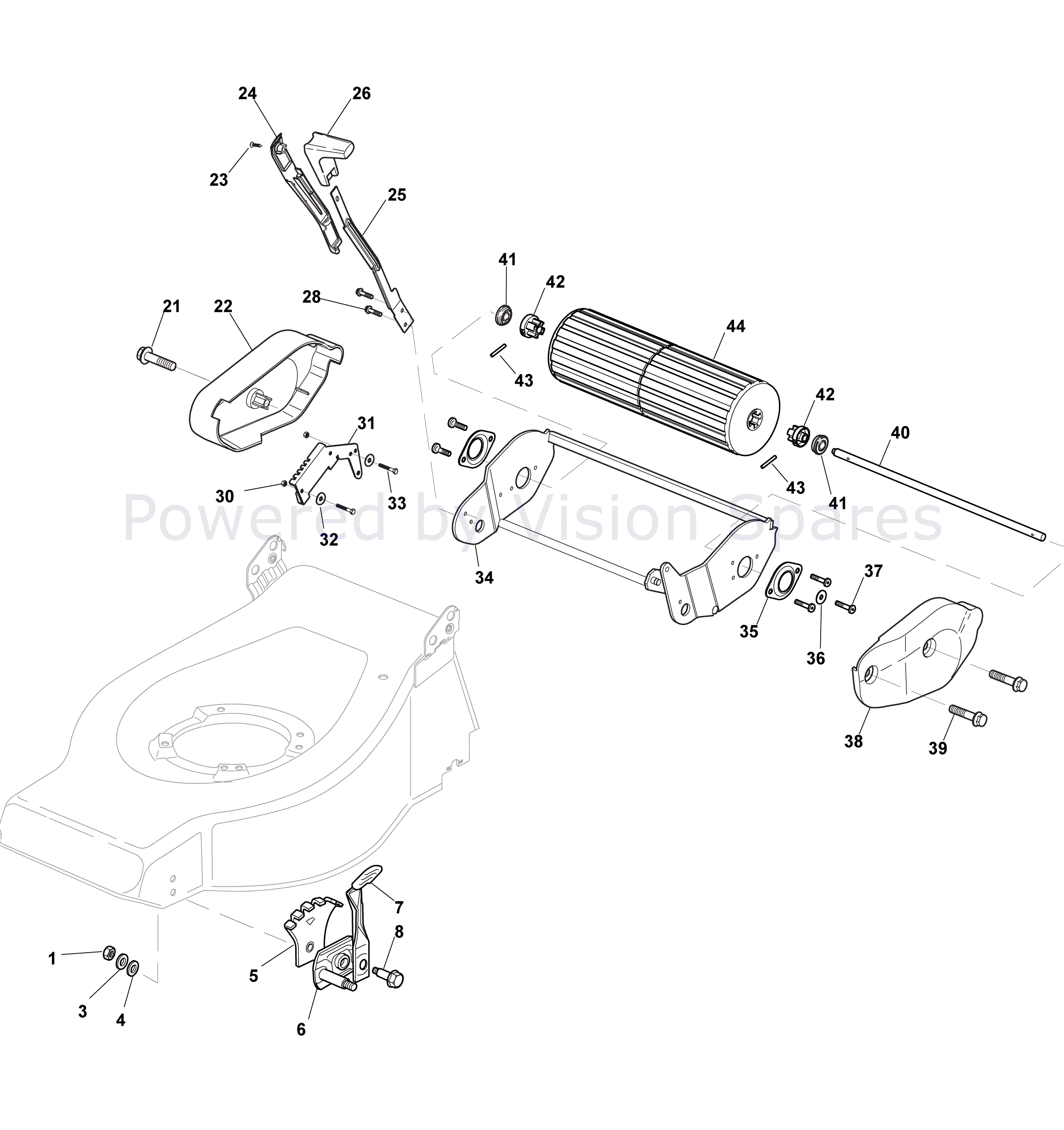 Mountfield S461R PD ES 2011 Parts Diagram Page 6